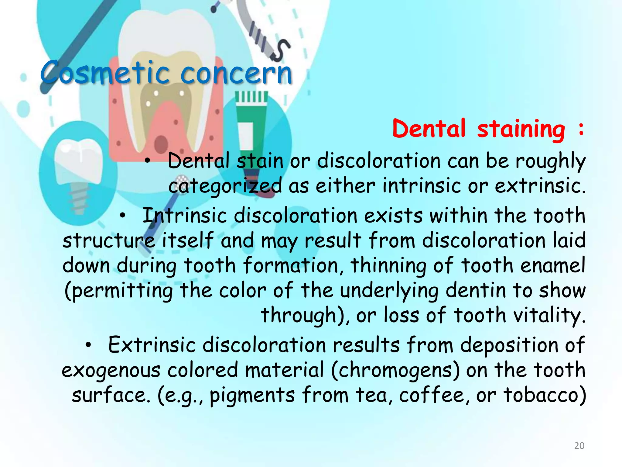Problems associated with the oral cavity | PPTX