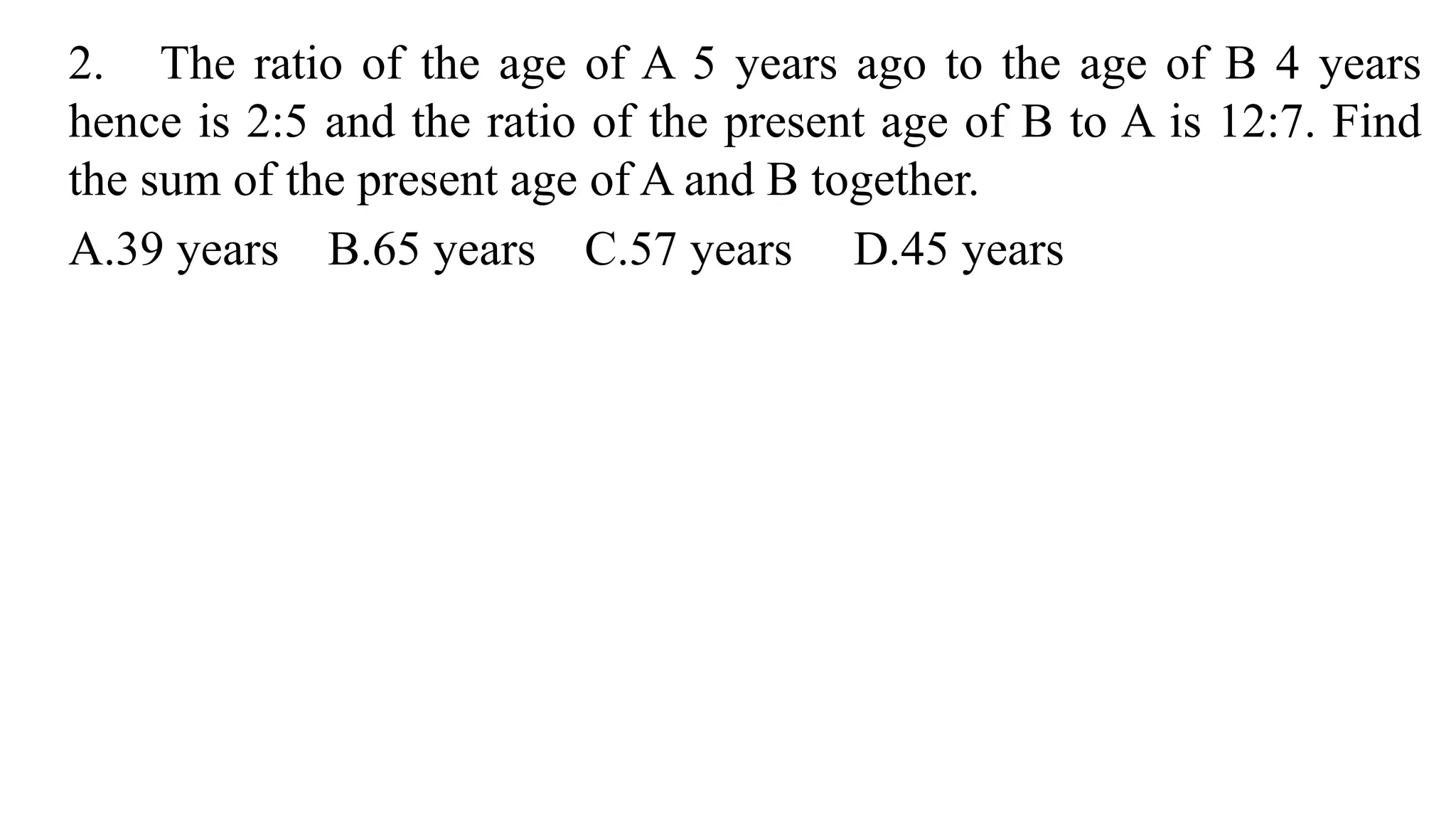 PROBLEMS BASED ON AGES aptitude topic.pptx