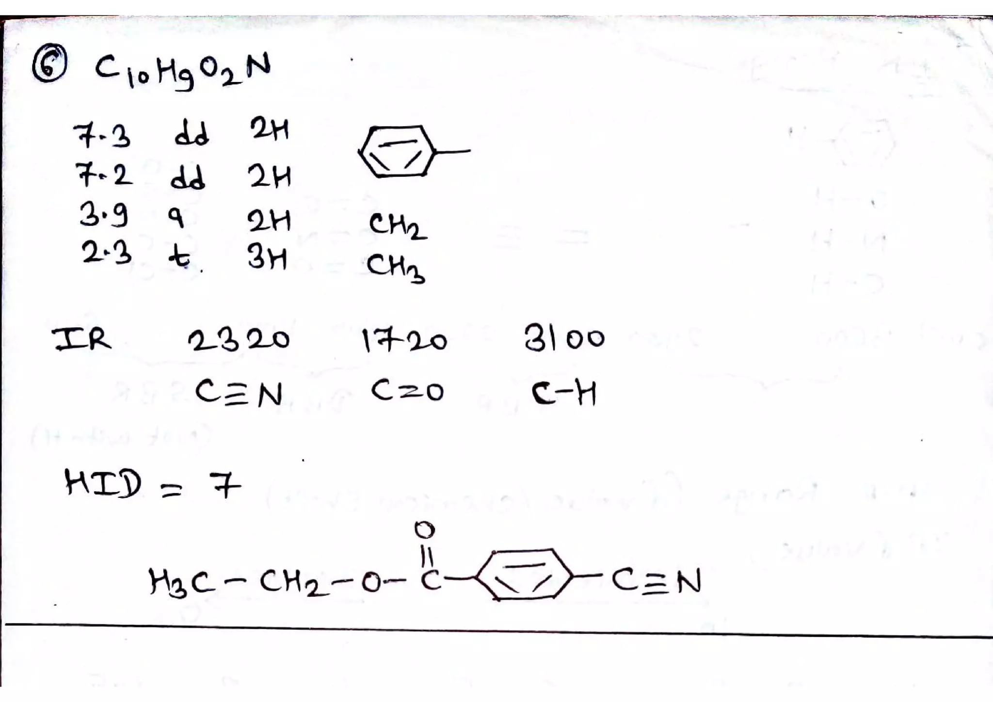 Problems Based on Infrared IR Spectroscopy | PDF