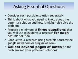 Dean R Berry Problems and Solutions: Our Natural Resources are ...