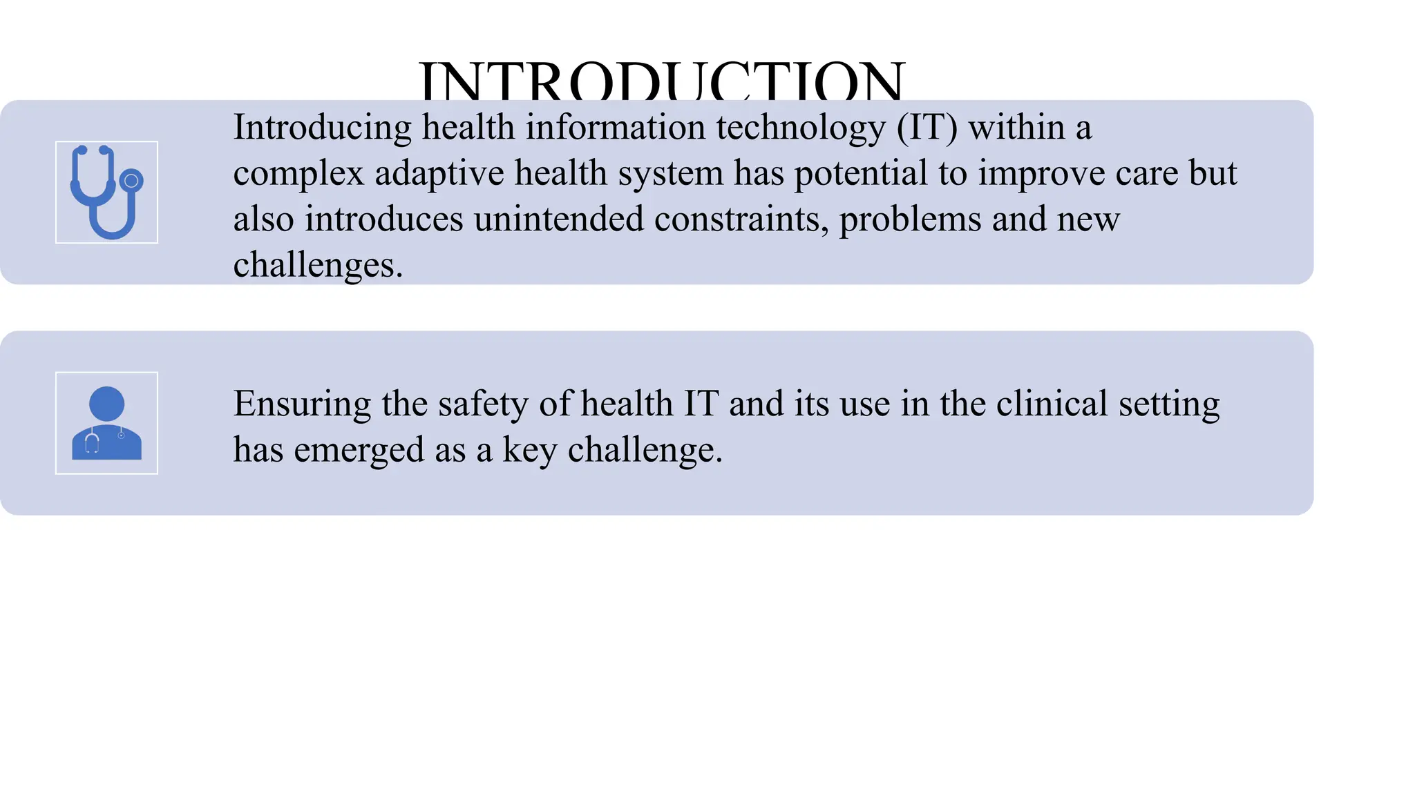 Problems & constraints in Healthcare information technology.pptx