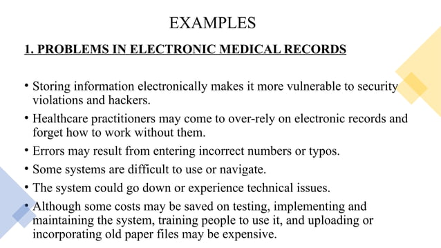 Problems & constraints in Healthcare information technology.pptx