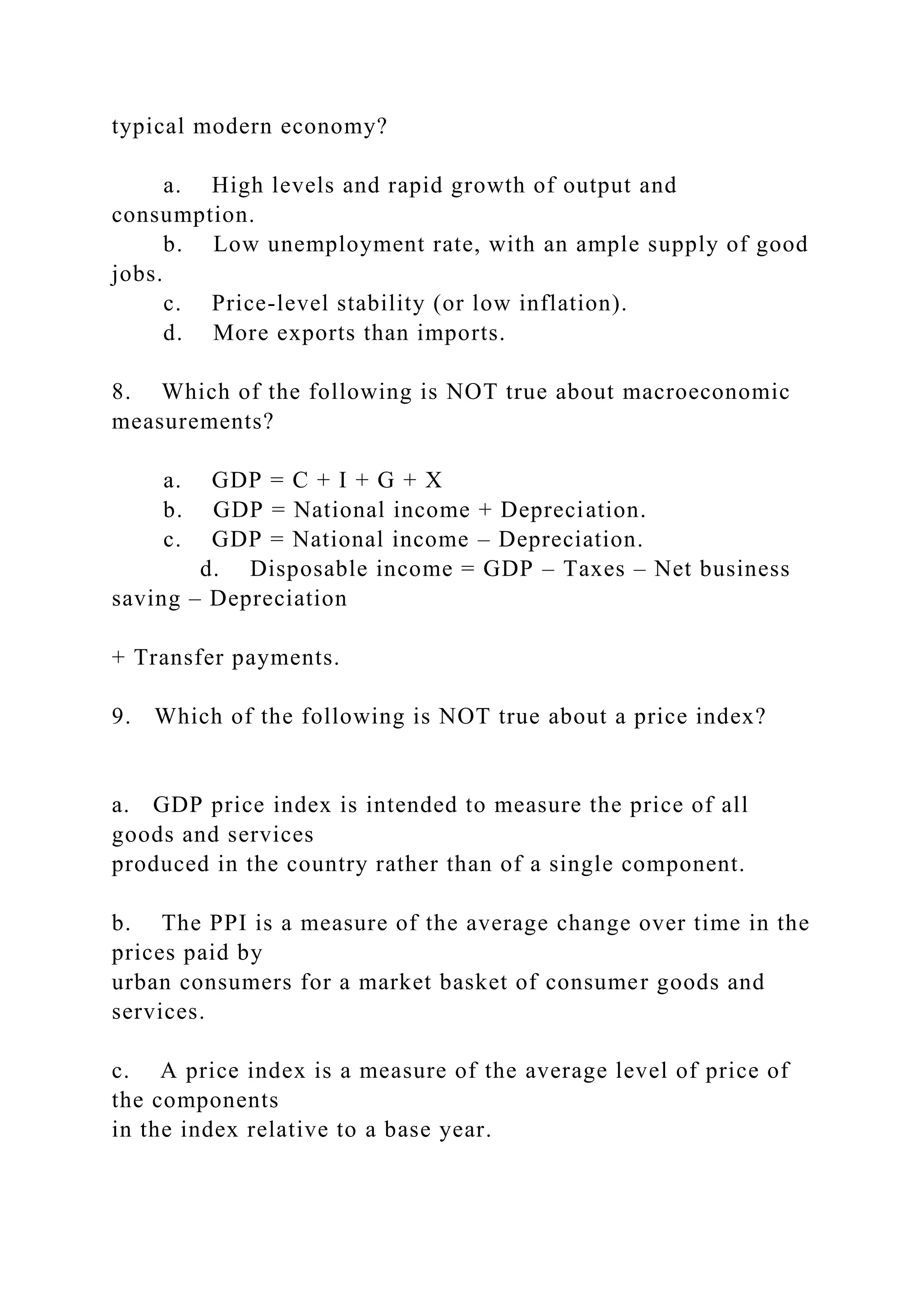 Problem Set 1 Part I．Multiple-choice questions 1. The.docx