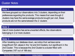 Consumers clustering | PPT
