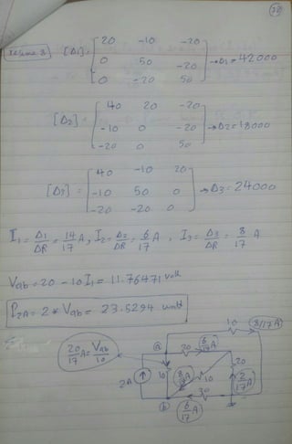 Electric Circuits Class (Solution of Problem set B) | PDF