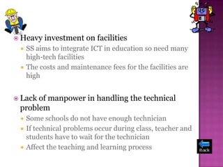Problems faced by smart school | PPTX