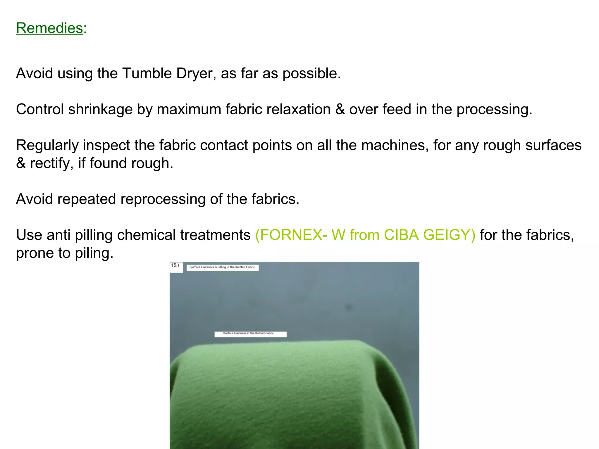 Fault of knitted fabrics | PPT