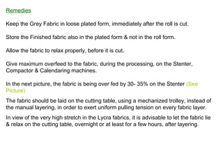 Fault of knitted fabrics | PPT