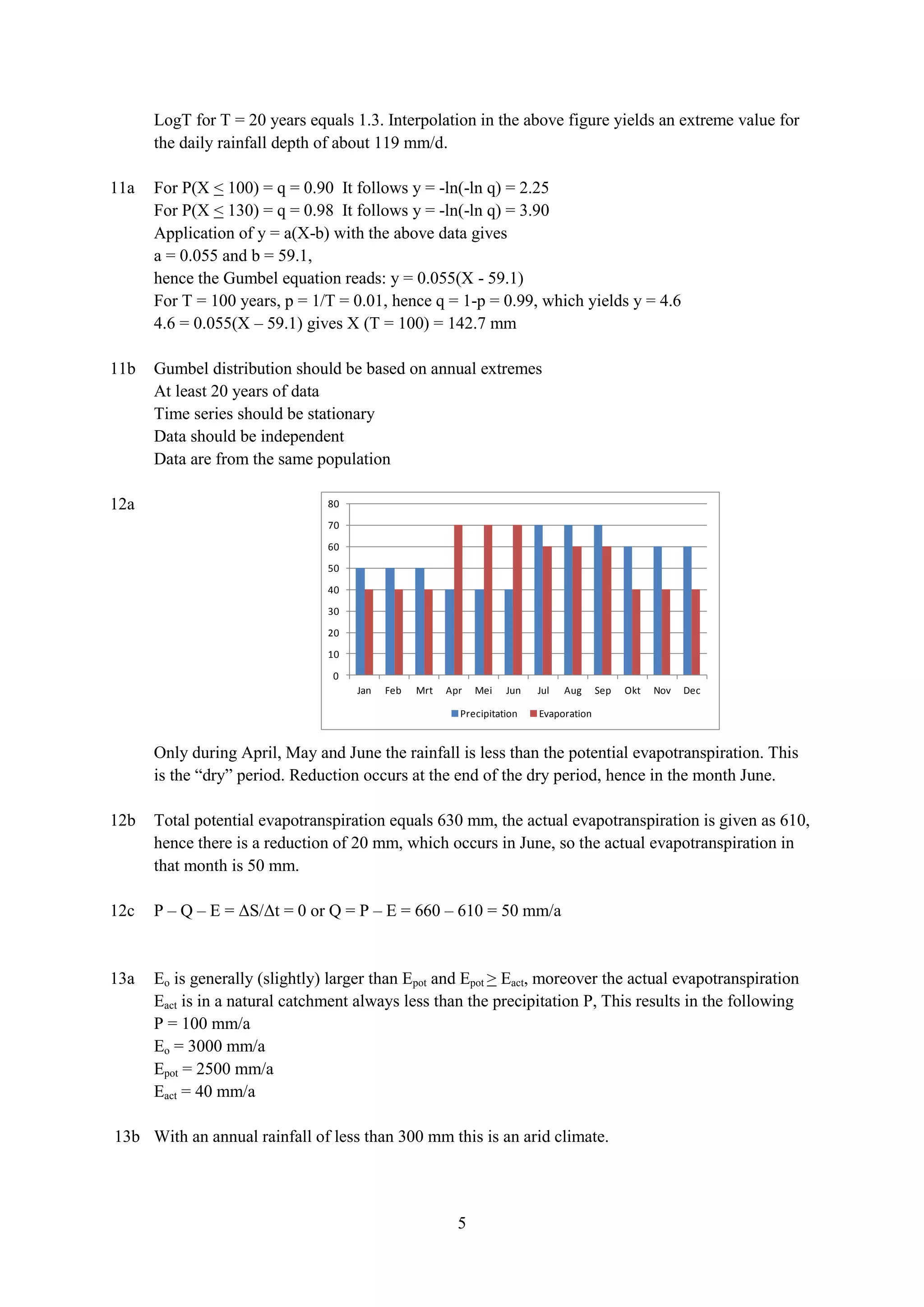 Problems hydrology lecture_notes | PDF