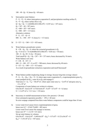 Problems hydrology lecture_notes | PDF
