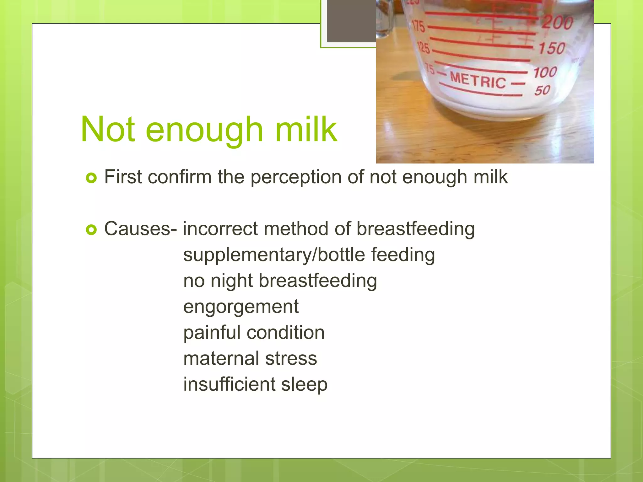 Common Problems in breast feeding | PPTX
