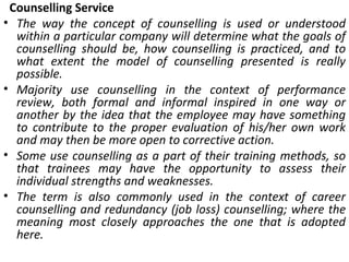 Problems in counseling | PPT