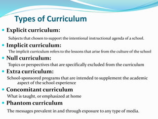Problems in curriculum implementation | PPTX