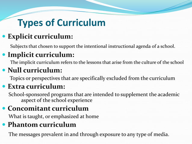 Problems in curriculum implementation | PPTX