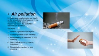 Problems in my community | PPTX