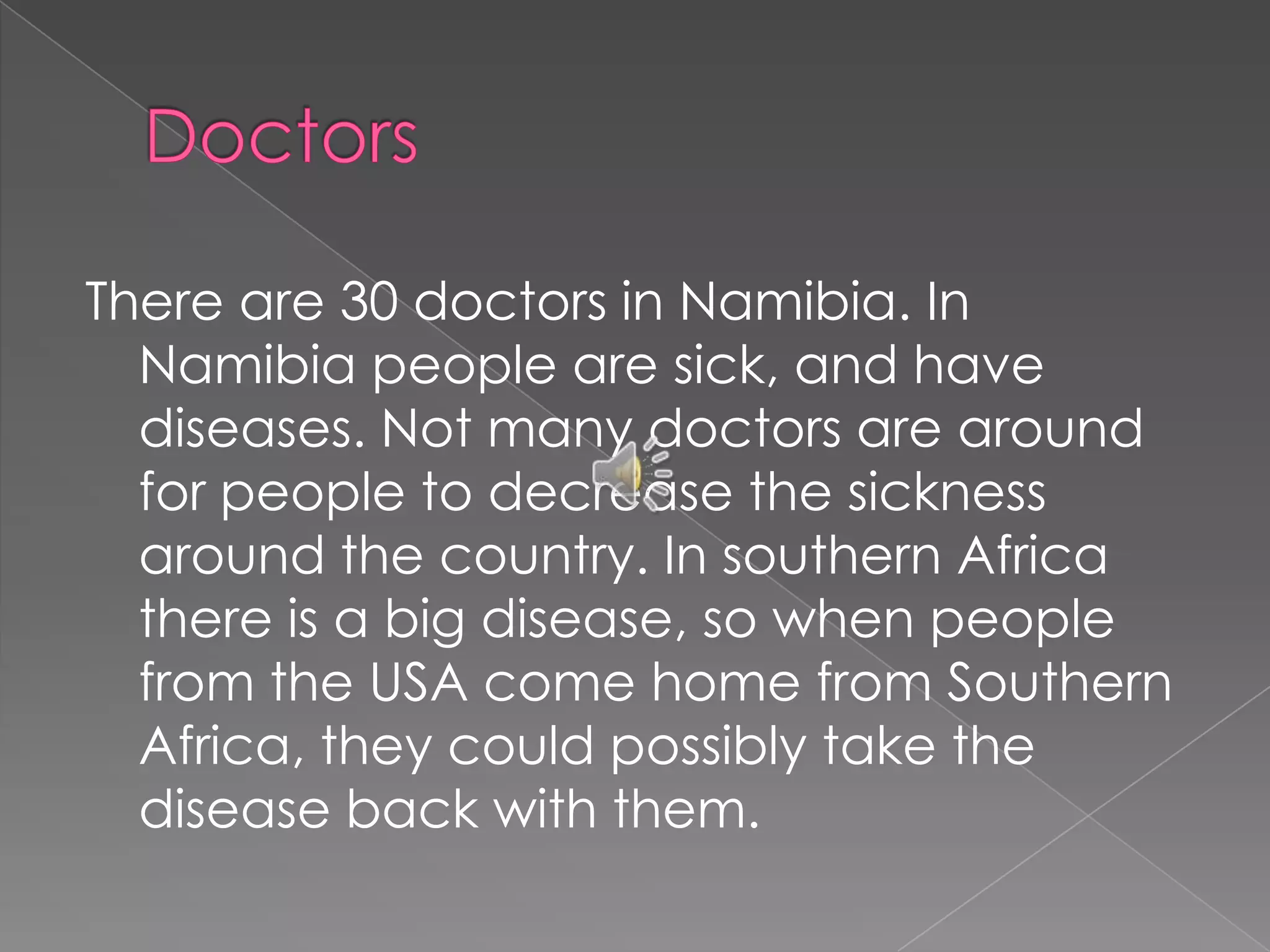 Problems in namibia | PPTX | Infectious Diseases | Diseases and Conditions