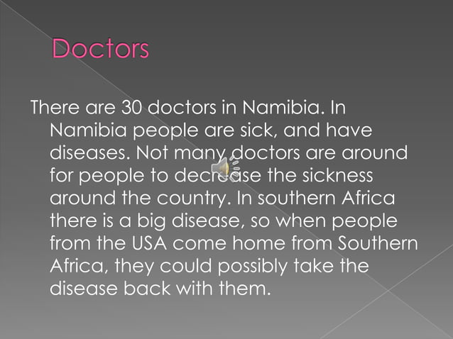 Problems in namibia | PPTX | Infectious Diseases | Diseases and Conditions