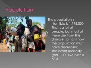 Problems in namibia | PPTX | Infectious Diseases | Diseases and Conditions