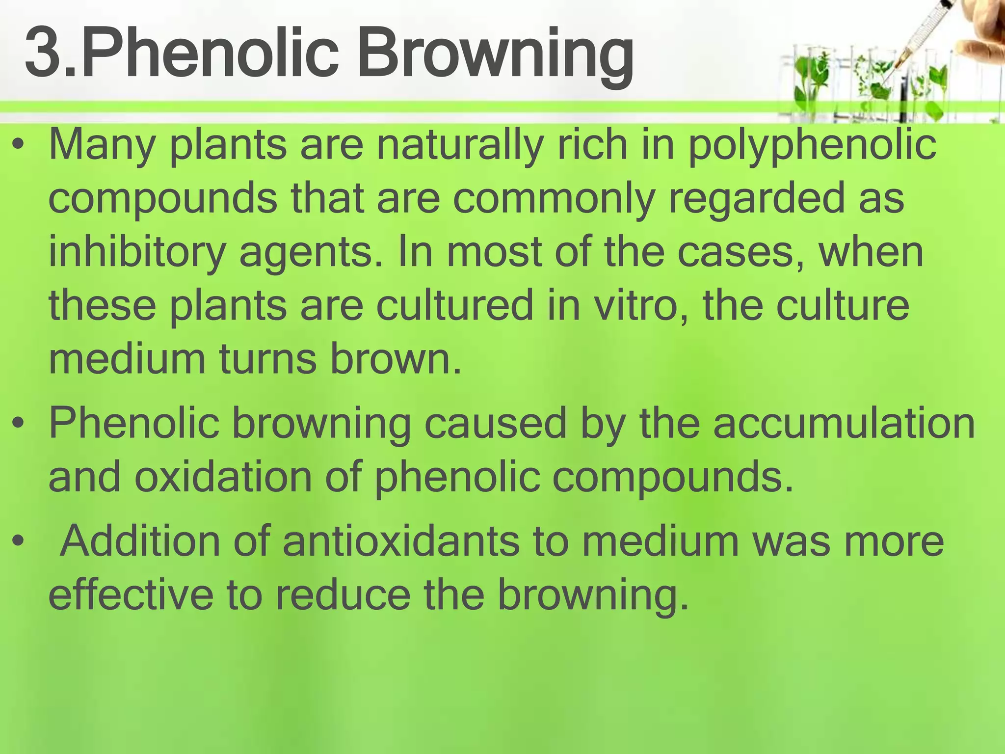 Problems in plant tissue culture | PPTX