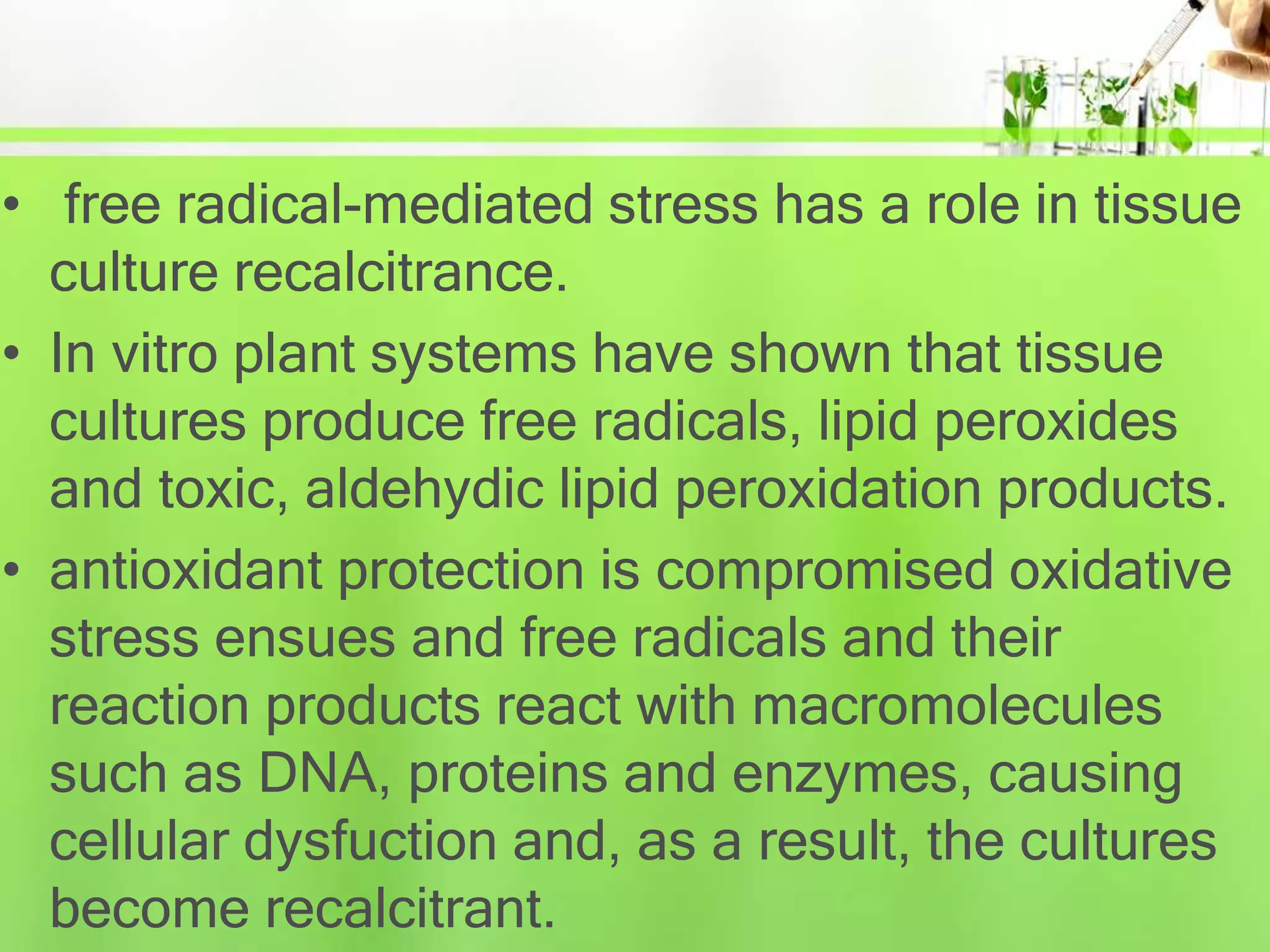 Problems in plant tissue culture | PPTX