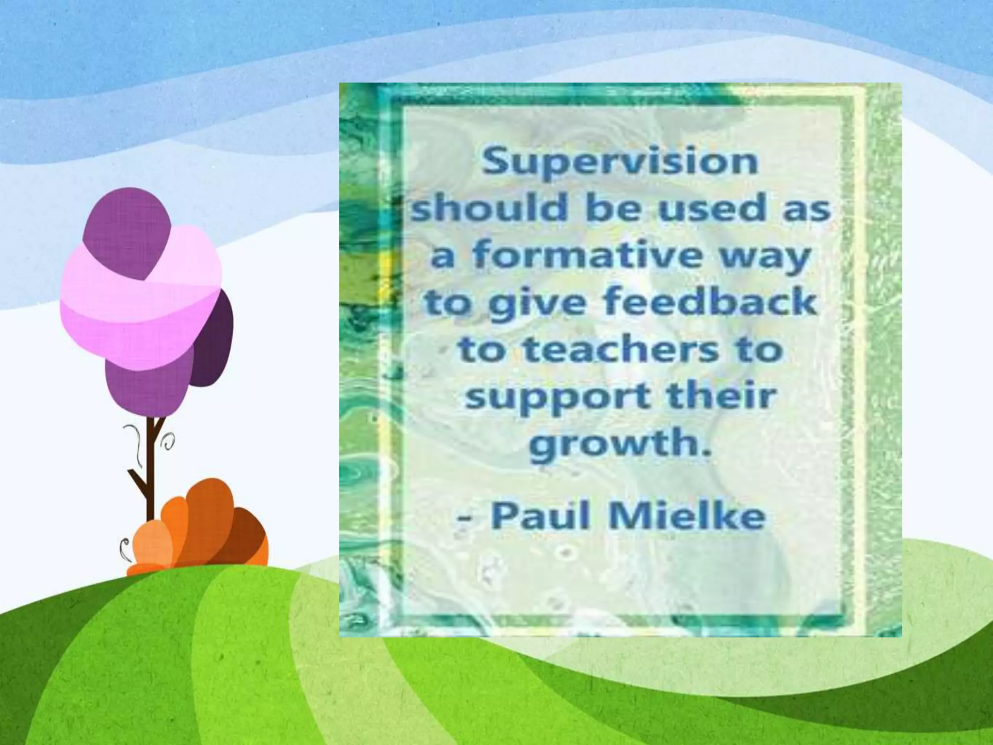 Problems in supervision | PPT