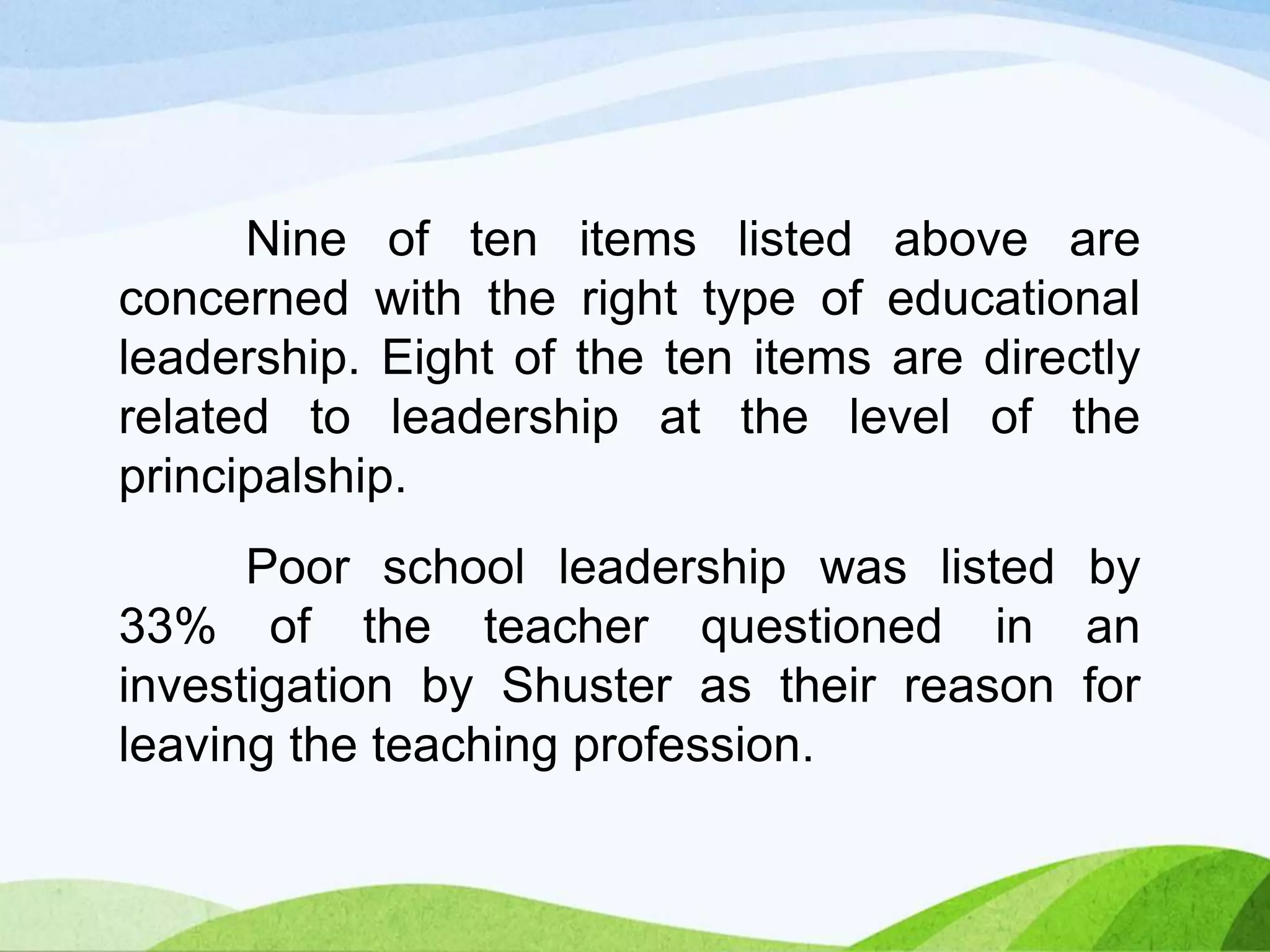 Problems in supervision | PPT