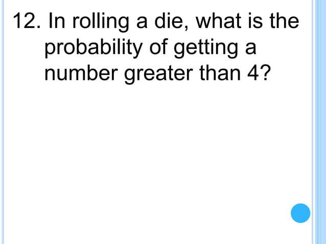 Problems Involving Probabilities of Events (Math 8) | PDF
