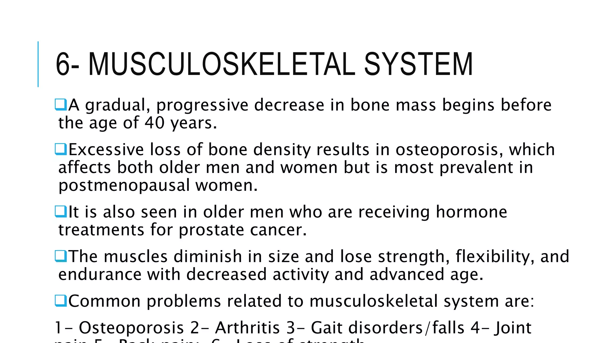 Problems of elderly | PPTX