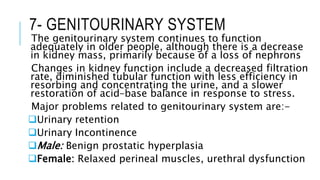 Problems of elderly | PPTX