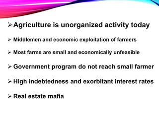 Problems of farmers in India | PPTX