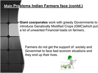 Problems of farmers in india | PPTX