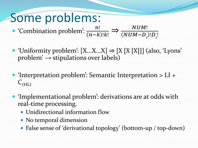 Problems of function based syntax | PPTX | Programming Languages | Computing