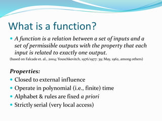 Problems of function based syntax | PPTX | Programming Languages | Computing