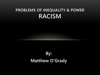 Problems of inequality & power | PPTX | Debated Sensitive Social Issues ...