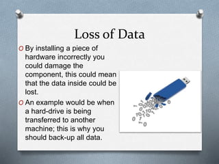 Problems of installation of hardware | PPTX