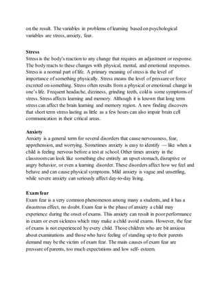 Problems of learning | PDF