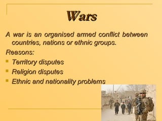 Problems of modern world | PPT