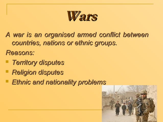 Problems of modern world | PPT