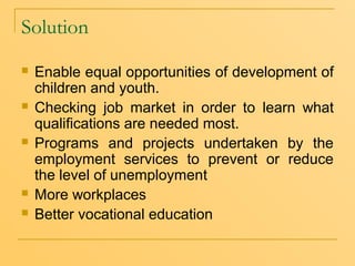 Problems of modern world | PPT