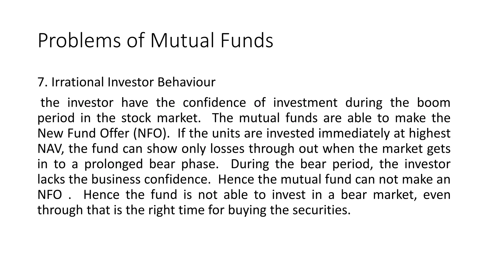 problems of mututal fund.pptx