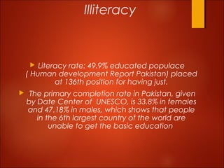 Problemsofpakistan 130105031521-phpapp01 | PPT