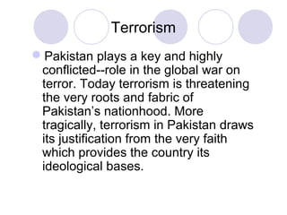 Problems of pakistan and their solutions | PPT