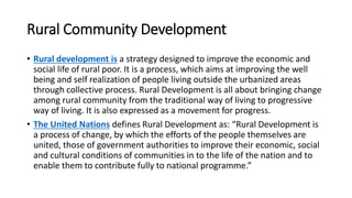 Problems of Rural Community & Solutions.pptx