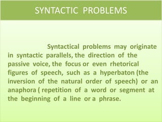 Problems of Translation | PPTX