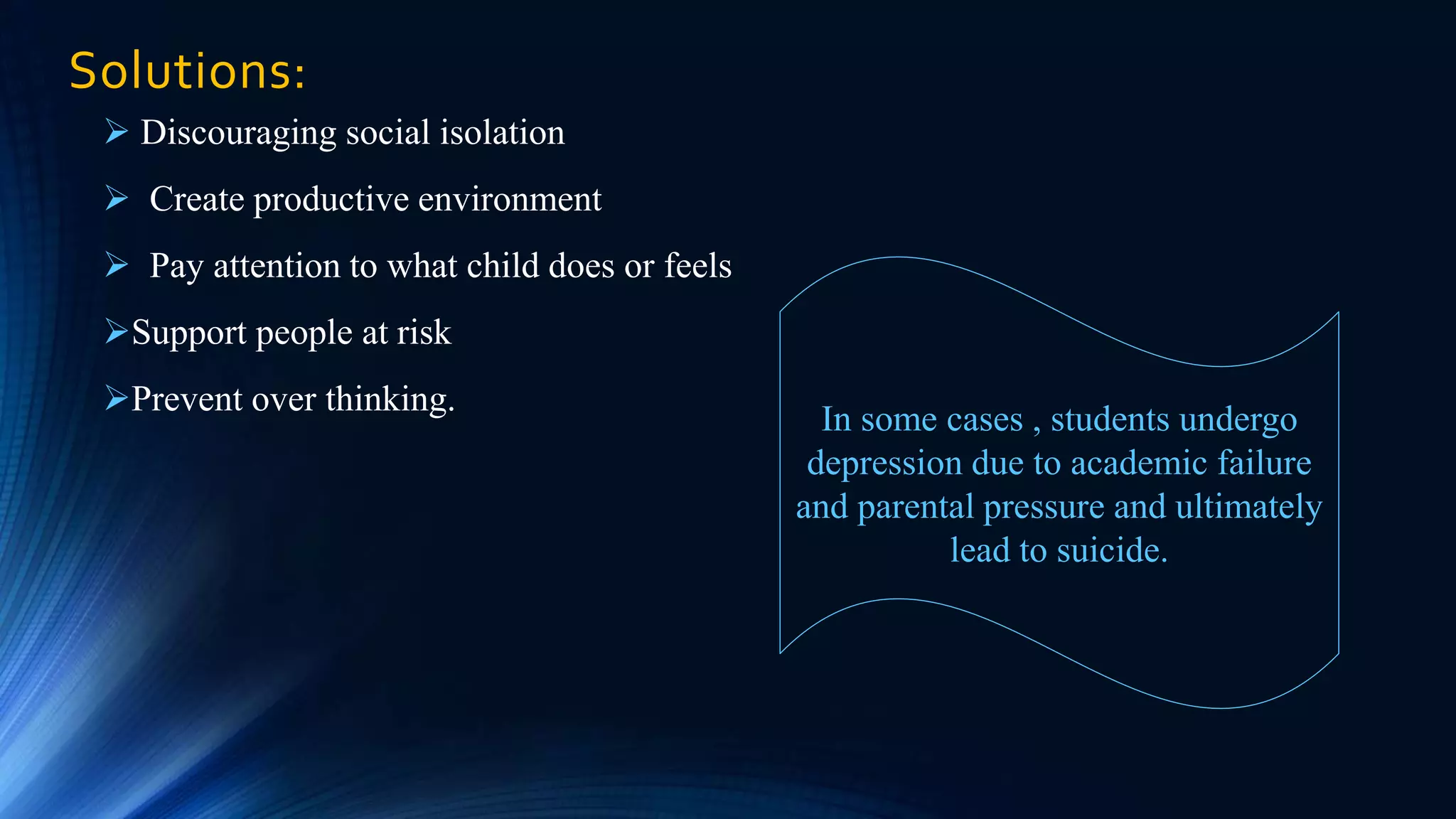 Problems of youth and their solutions | PPTX