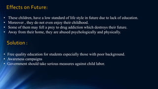 Problems of youth and their solutions | PPTX