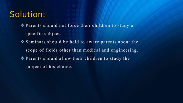 Problems of youth and their solutions | PPTX