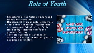 Problems of youth and their solutions | PPTX