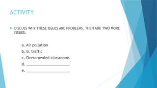 PROBLEM SOLUTION PARAGRAPAH ENGLISH LEVE | PPT