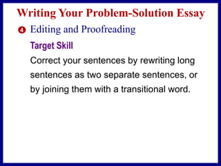Problem Solution Essay | PPTX